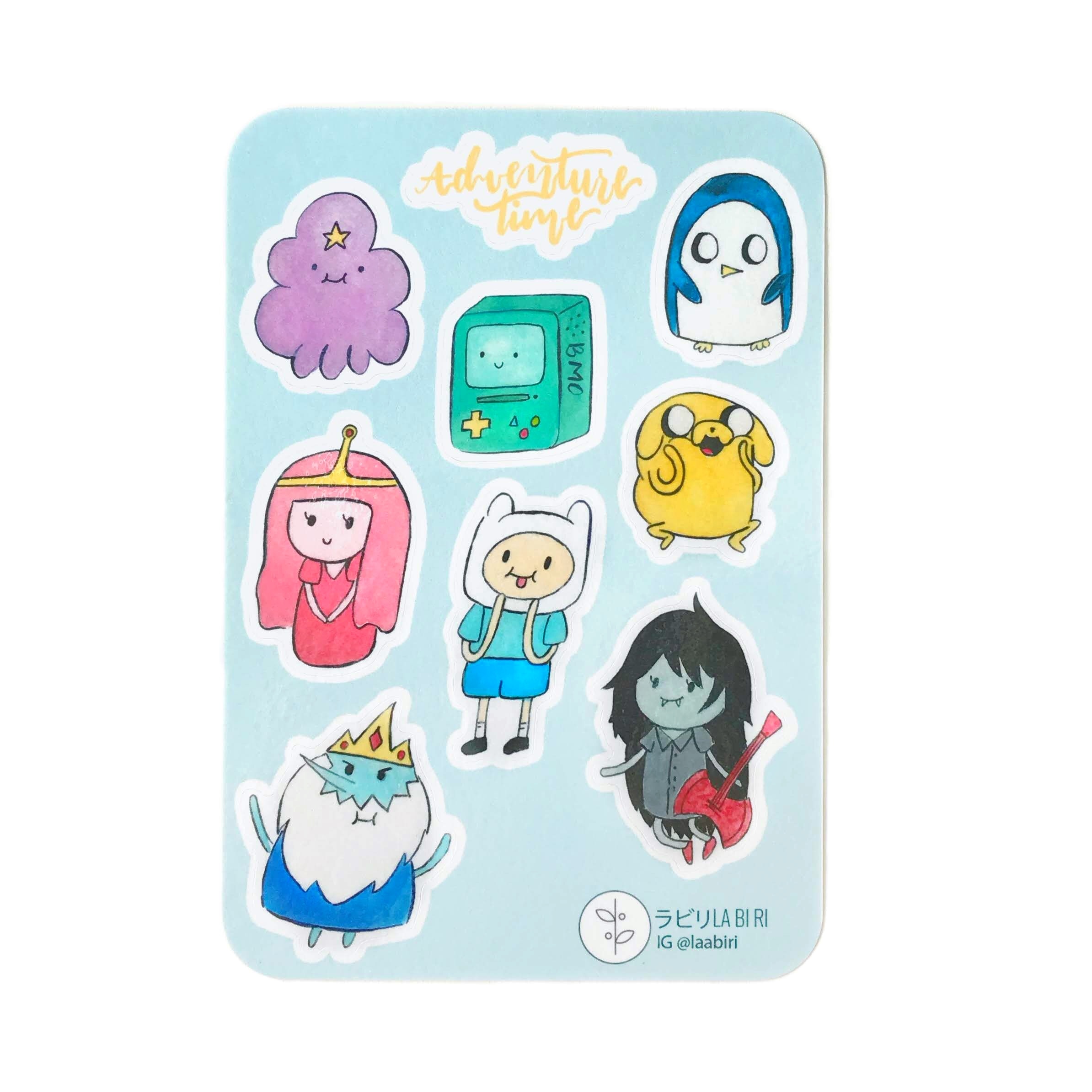 Adventure Time Sticker – Labiri