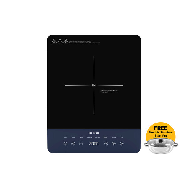 KHIND 2000W Induction Cooker IC2023 Blue | PGMall