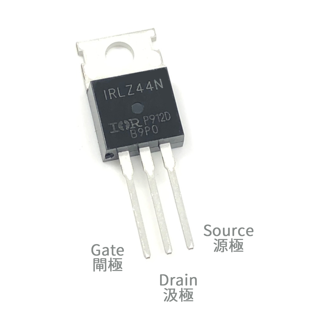 IRLZ44N 場效電晶體 MOSFET 55V 47A – 傑森創工 - Arduino、樹莓派的專家，創客的好朋友