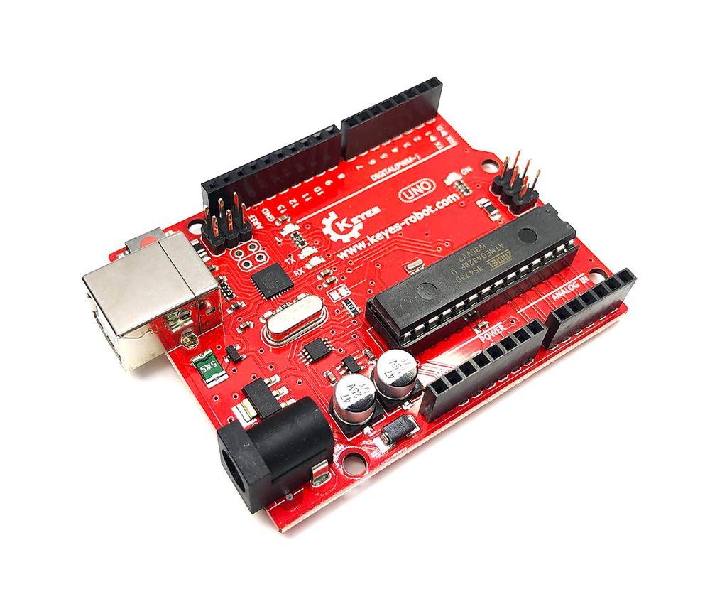 Keyes原廠 Uno開發板 Arduino Uno R3 完全相容 附usb線 傑森創工 網路商店 Arduino、樹莓派的專家,創客的好朋友