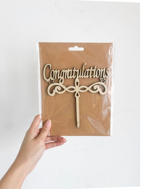Congratulations Wording Stick – Page – Temptation Florist | Florist ...