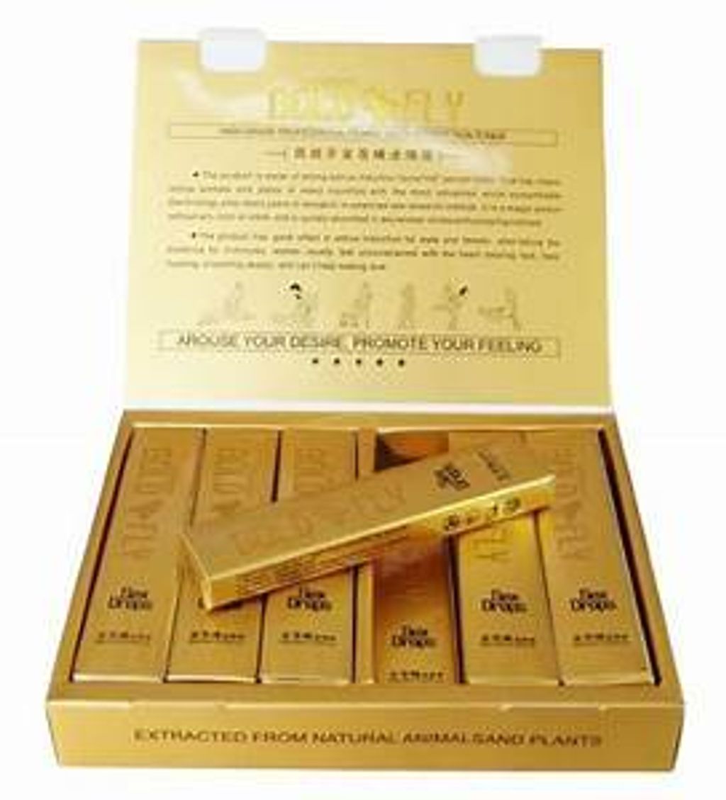 Spanish Gold Fly 西班牙催情苍蝇水(1盒12包)(12pack) Sex Drops Health Personal