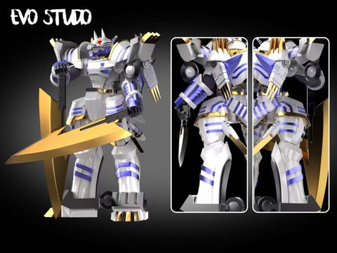Evo Studio - Ancient Greymon&Ancient Garurumon – Popular Toys - Global ...