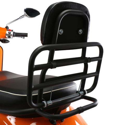 OEM Rear Rack Vespa with back rest – Vespa Planet