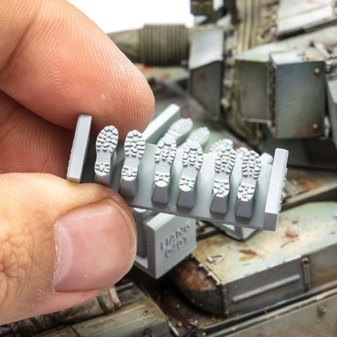[ HankTown ] 1/35 鞋印製作工具 →3入｜LIANG 0401 0402 – HankTown Diorama Factory