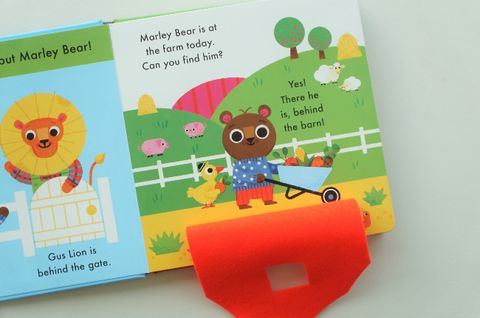 英文繪本 / A book about Marley bear at the farm – 畫語繪本生活美學館