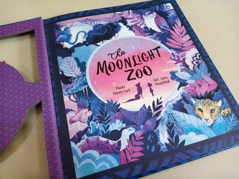英文繪本 / The moonlight zoo – 畫語繪本生活美學館