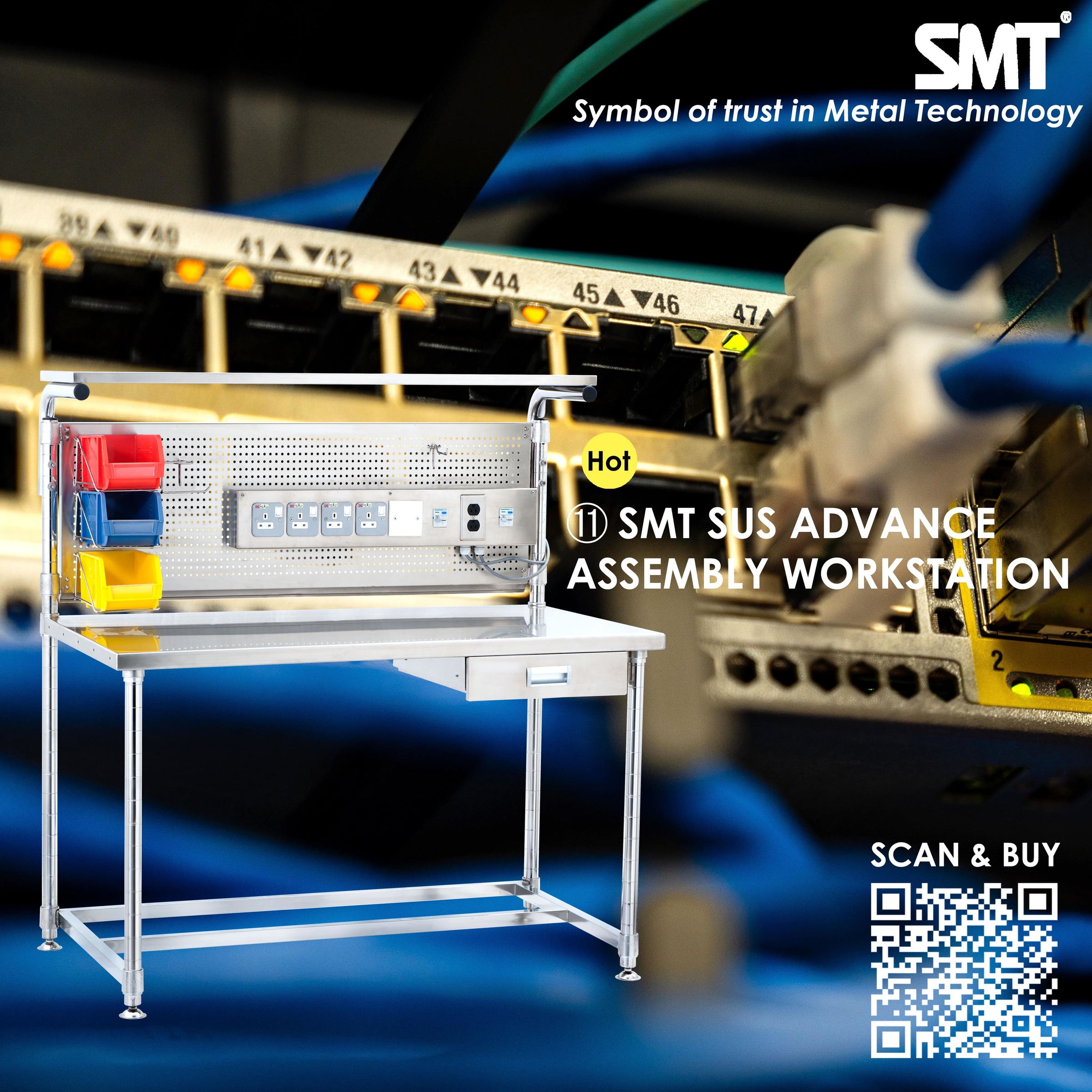 SMT SUS Advance Assembly Workstation – SMT System Metal Technology Sdn ...