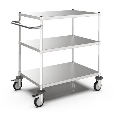 SMT SUS 304 Solid Push Cart (Model: SSPC) – SMT System Metal Technology ...