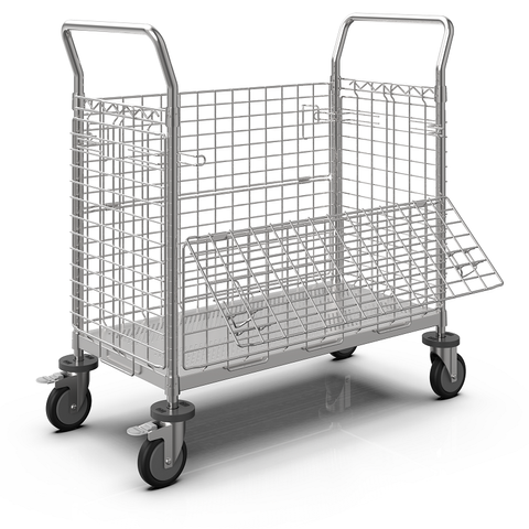 SMT SUS 304 Side Open Perforated Handling Cart (Model: SSOPHC) – SMT ...