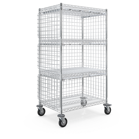 SMT SUS 304 3-Modules Security Cage Cart (Model: S3MSC) – SMT System ...