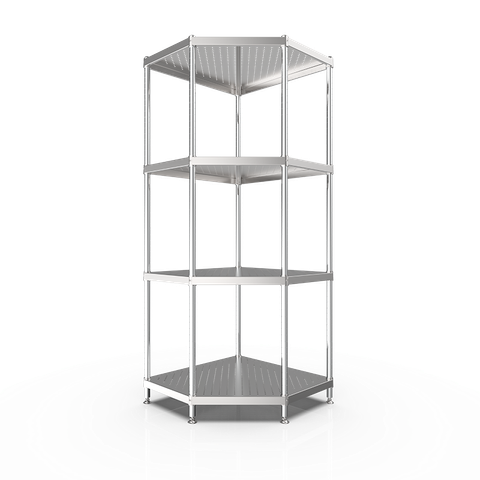 SMT SUS 304 Perforated Pentagon Corner Shelving (Model: SPPCS) – SMT ...