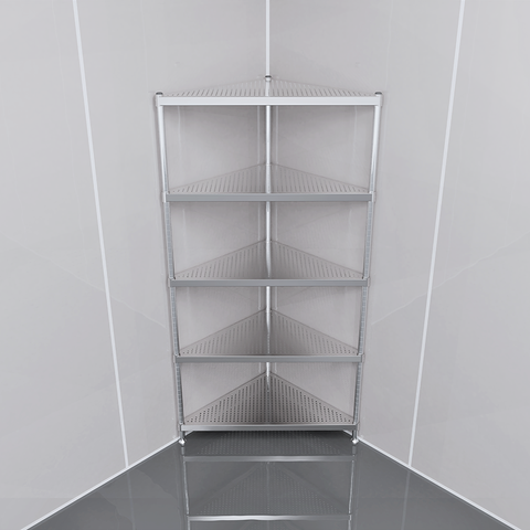 SMT SUS 304 Perforated Triangle Corner Shelving (Model: SPTCS) – SMT ...