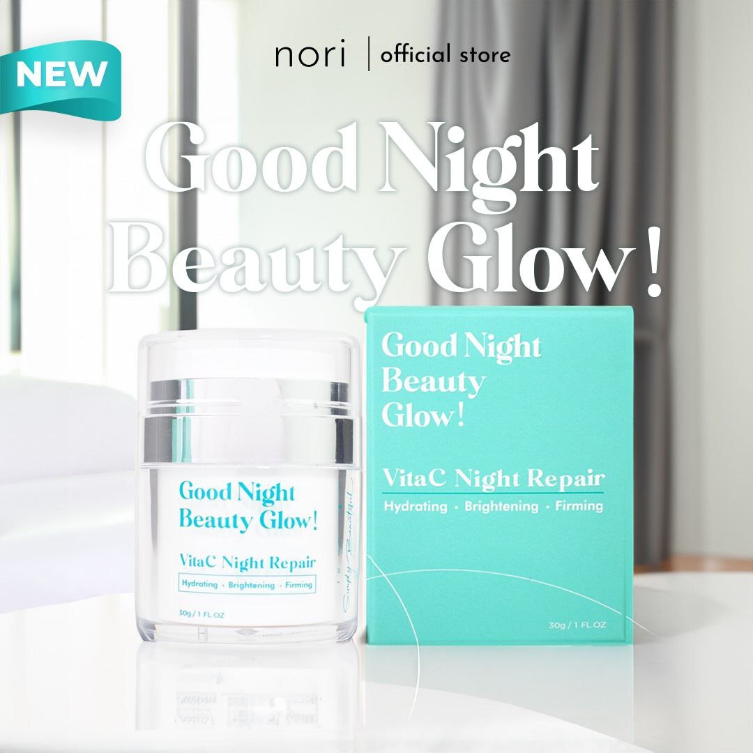 Nori Vita-C Night Repair ( Good Night Beauty Glow!) 30g – nori.com.my