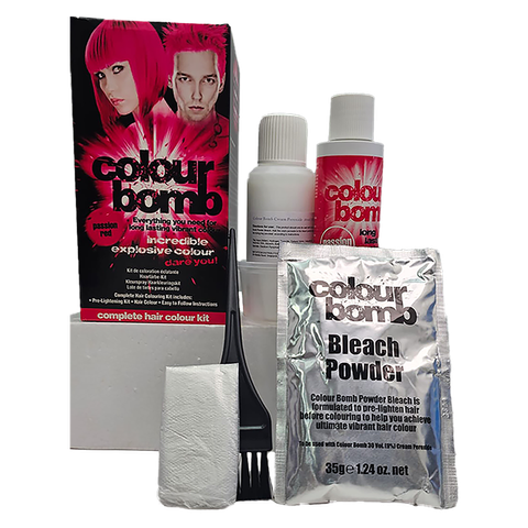 Colour Bomb Complete Semi Permanent Hair Colour Kit – Paragon Traders ...