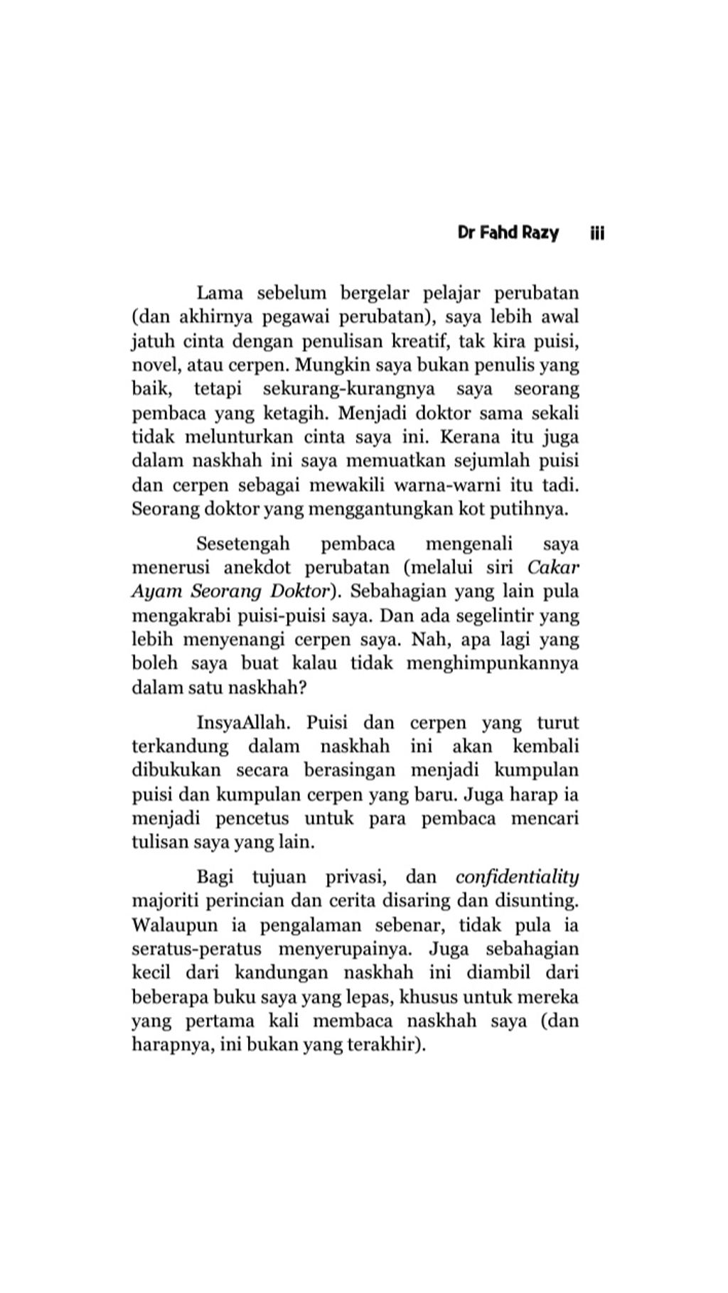 Doktor Tanpa Kot Putih – Kata-Pilar Bookstore Doktor Tanpa Kot Putih – Kata-Pilar Bookstore