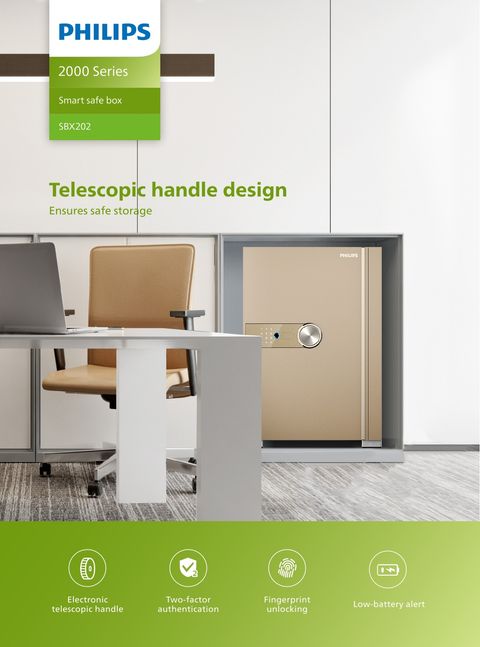 Philips Smart Safe Box 2000 Series SBX202 – Philips Digital Lock ...
