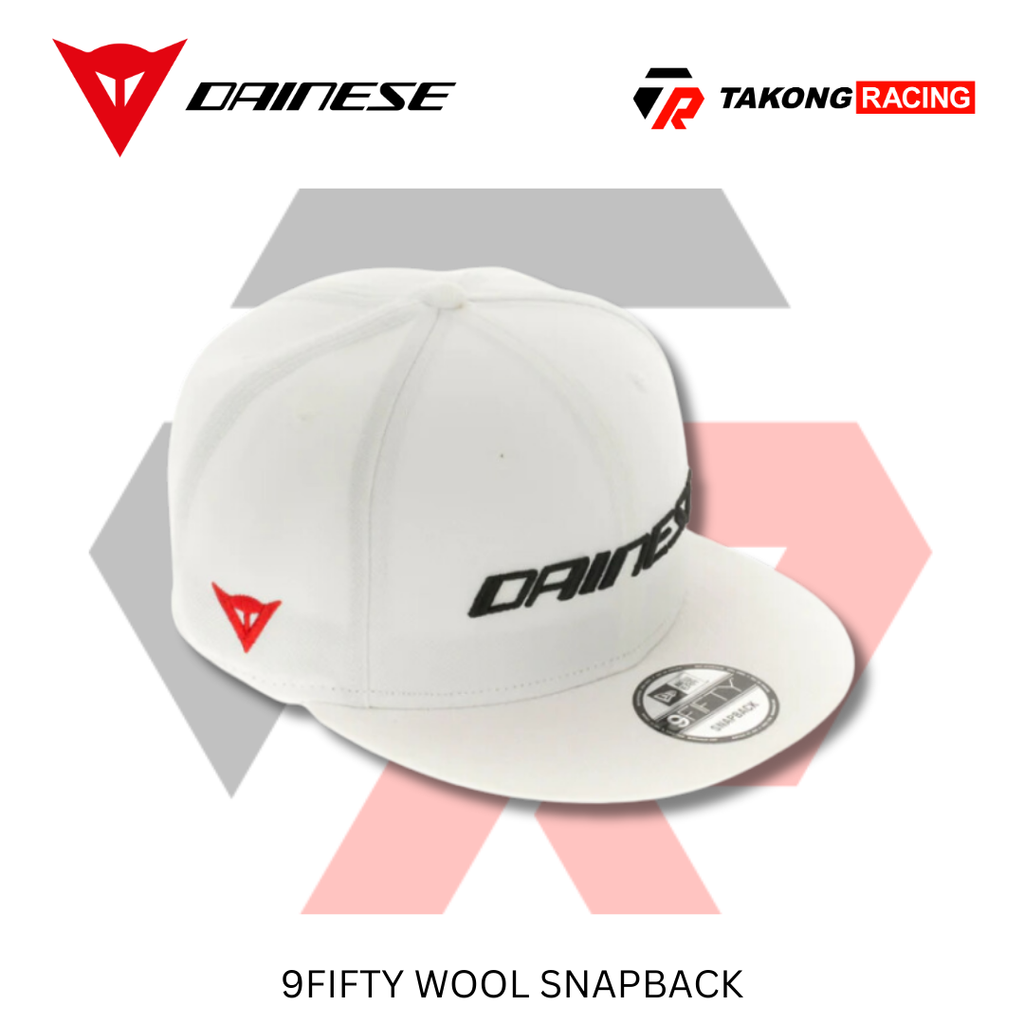 Dainese 9FIFTY Wool Snapback Cap – Takong Racing (Riding Apparel)