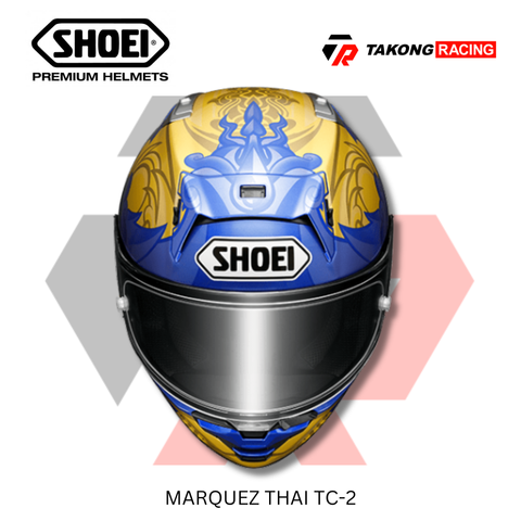 SHOEI Helmets - X-15 Marquez Thai TC-2 – Takong Racing (Riding Apparel)