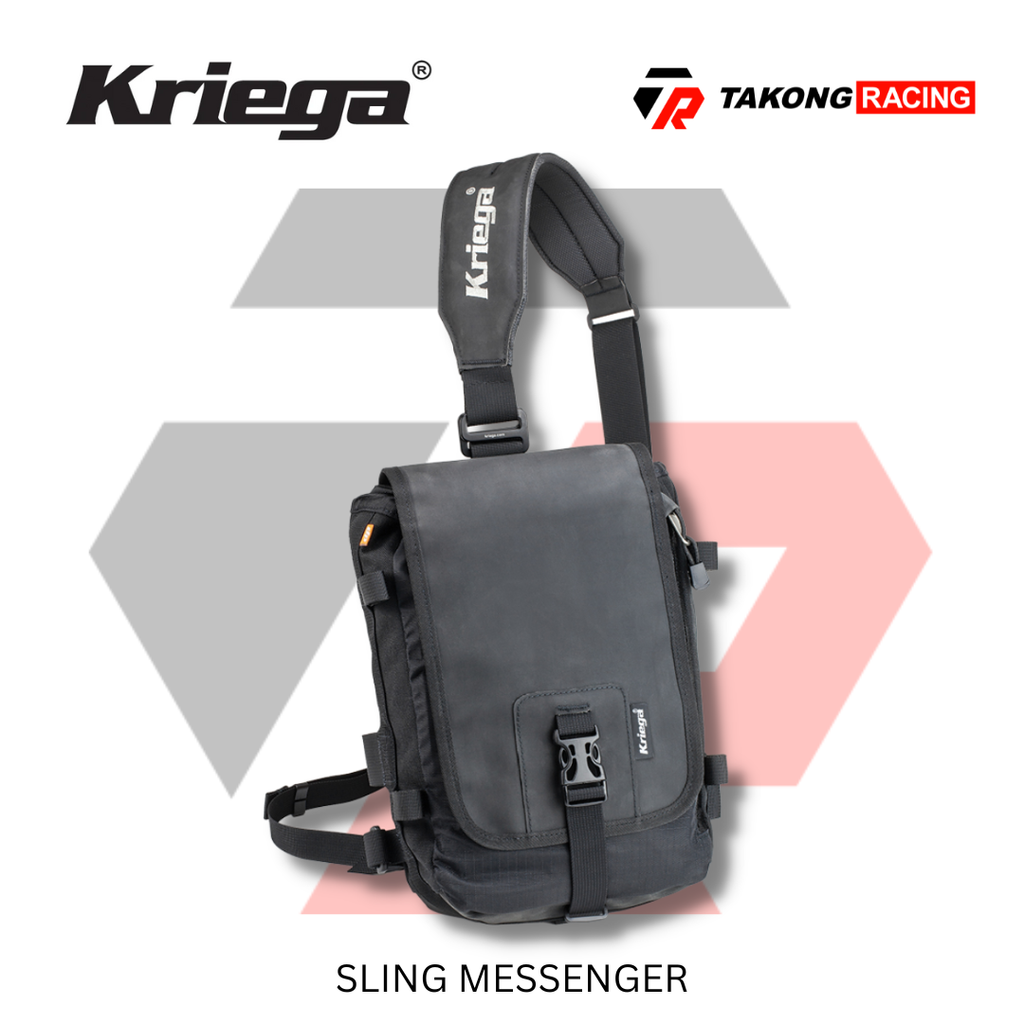 KRIEGA Sling Bag - Messenger 8L – Takong Racing (Riding Apparel) KRIEGA Sling Bag - Messenger 8L – Takong Racing (Riding Apparel)