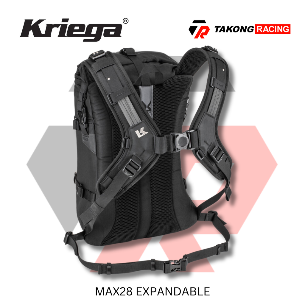 KRIEGA R22 Backpack Waterproof – Takong Racing (Riding Apparel)