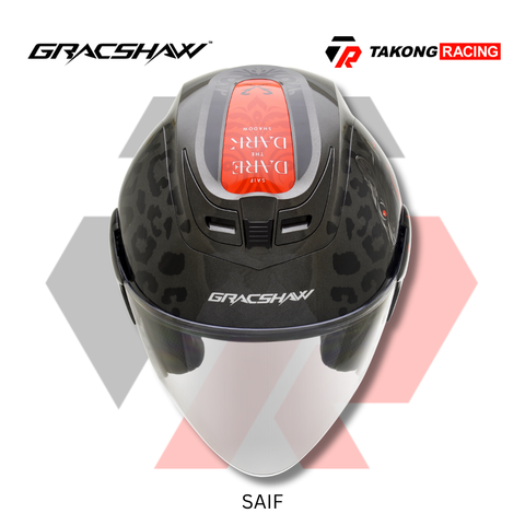 GRACSHAW Helmets - Glazzo Saif – Takong Racing (Riding Apparel)