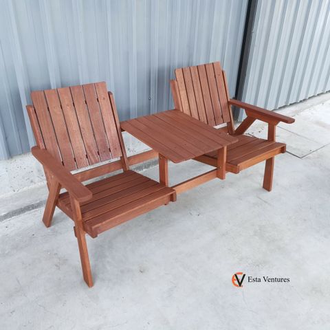 Jack and Jill 2-Seater Bench Set – Esta Ventures | Your Furniture Partner