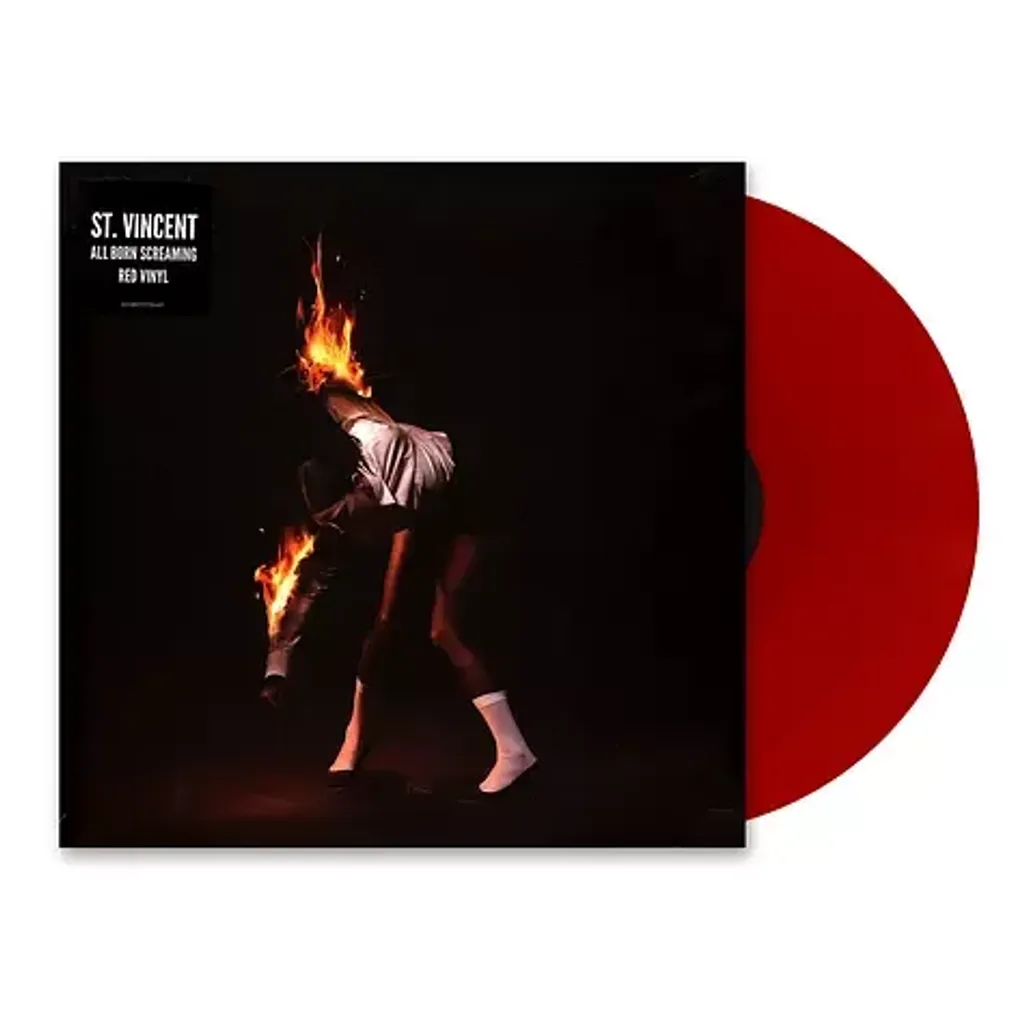 St Vincent All Born Screaming Lp Red Vinyl Tht唱片
