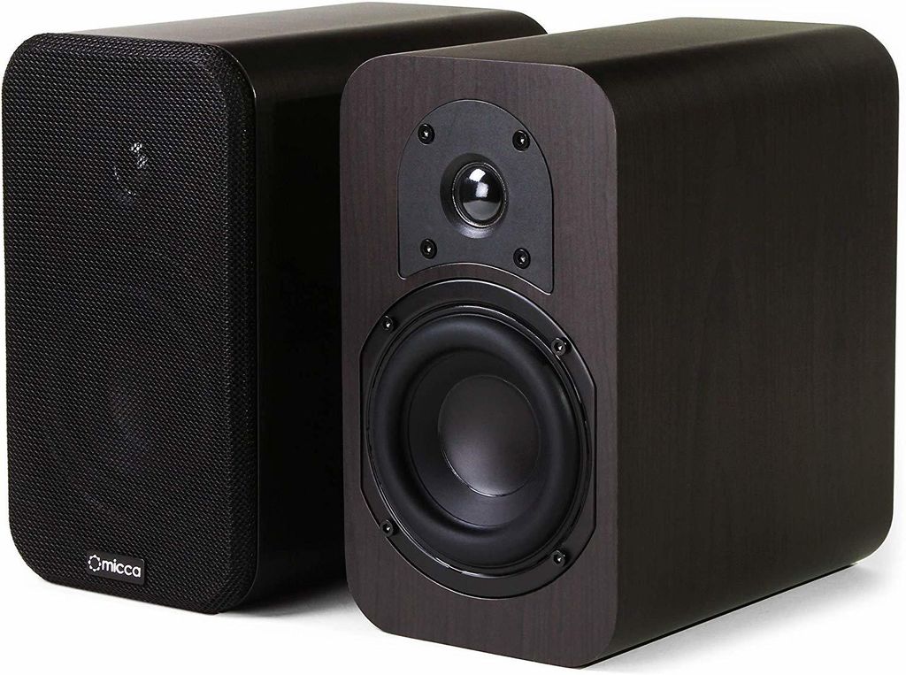Micca RB42 2020 Best Bookshelf Speakers with Powerful Bass Response in ...