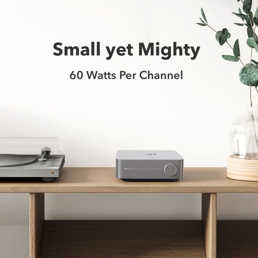 WiiM Amp - Multiroom Streaming Amplifier with AirPlay 2, Chromecast ...