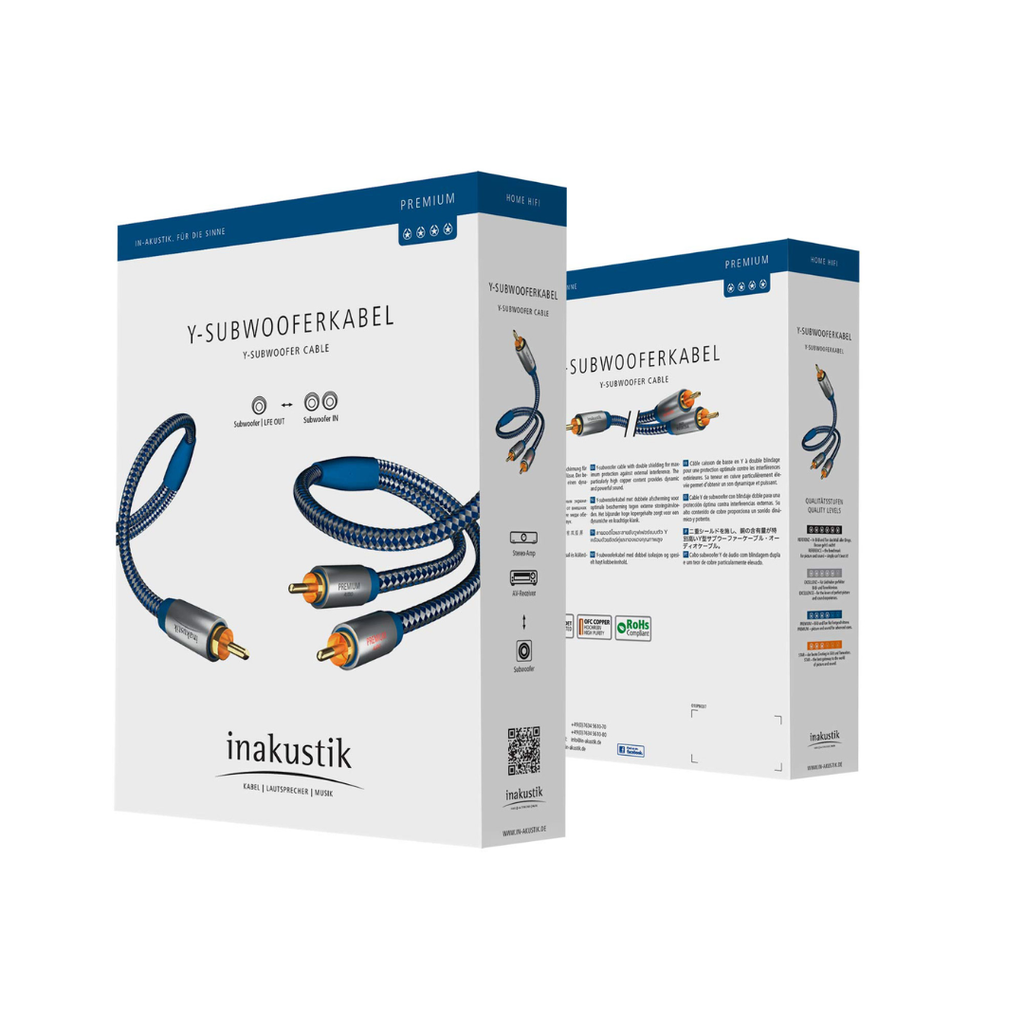 Inakustik Premium Stereo Subwoofer Cable – TechX Malaysia: Home Audio ...