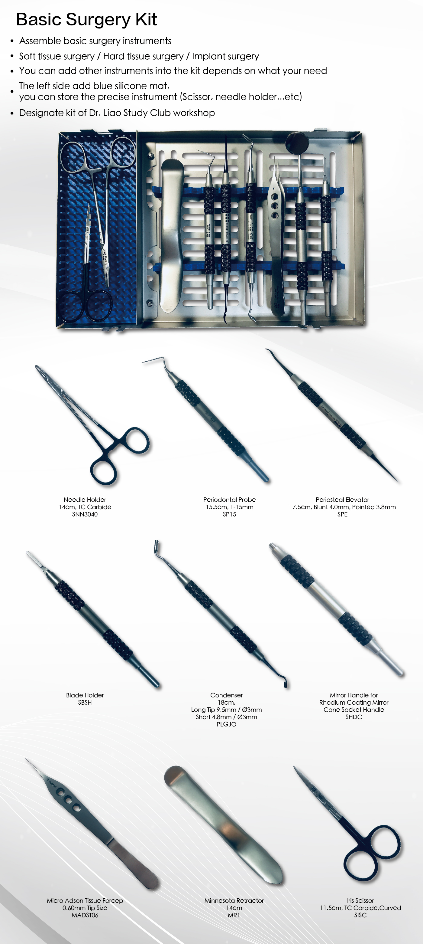 Basic Surgery Kit – SENKA Dental Supply
