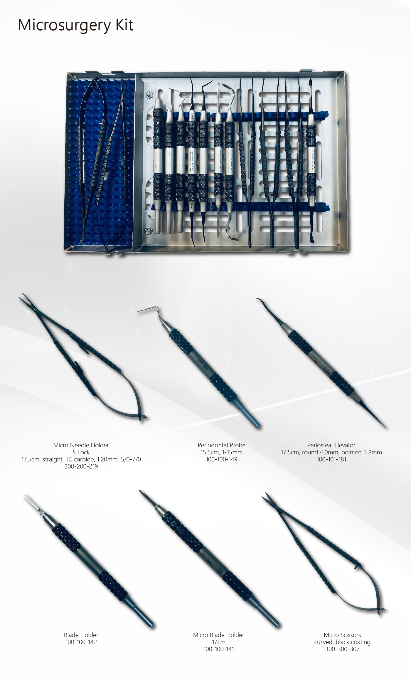 Microsurgery Kit – SENKA Dental Supply