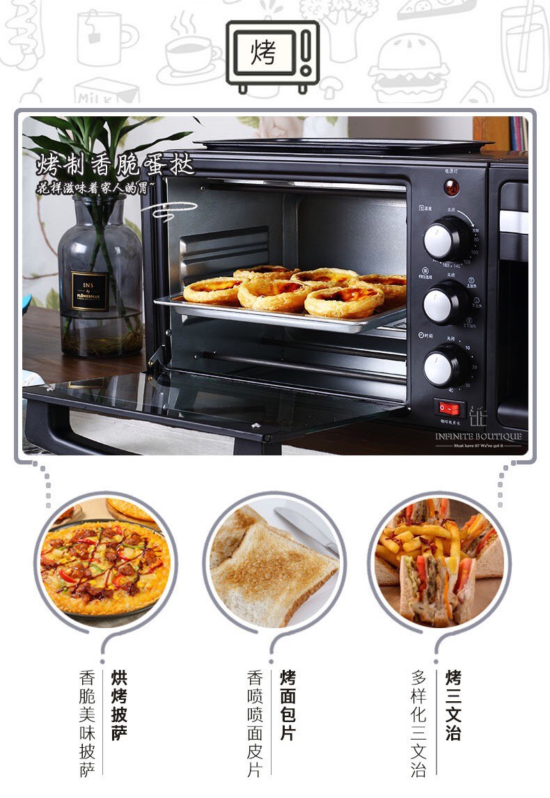 3 in 1 Multifunction Breakfast Maker Machine – Charlotte's Choice