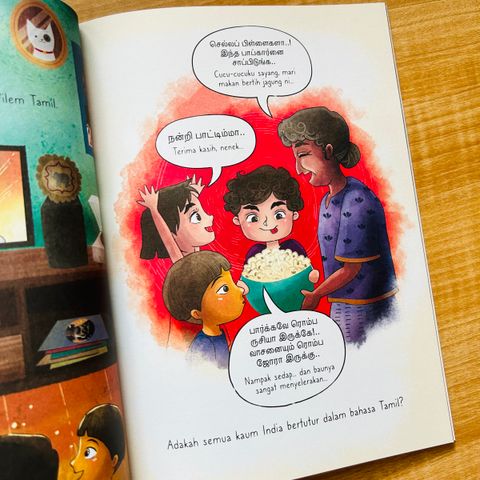 (Softback) Deepavali Nal Valthukkal by Choo Li-Hsian, Illustrate by ...