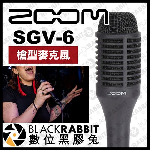 ZOOM SGV-6 槍型麥克風 – 黑膠兔商行 Blackrabbit