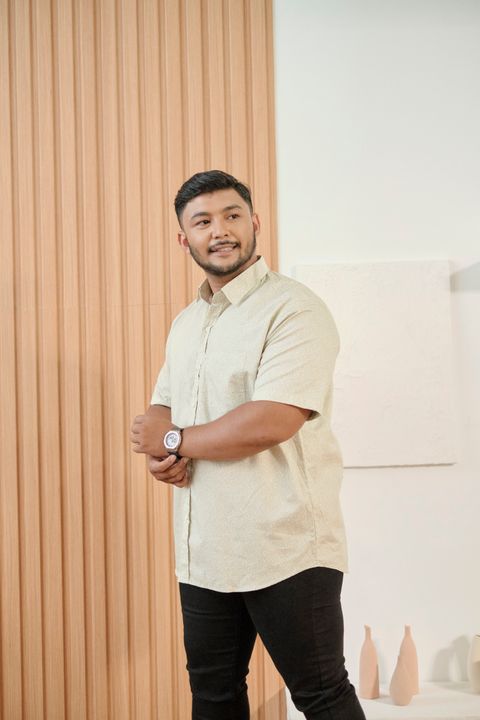 Regular Fit Plus Size Shirt - Teddy Bear Collection – iamfamous.my