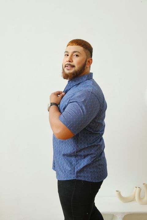 Regular Fit Plus Size Shirt - Teddy Bear Collection – iamfamous.my
