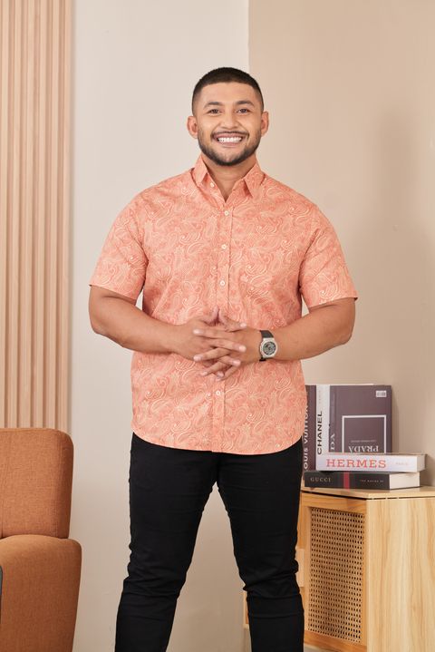 Regular Fit Plus Size Shirt - Teddy Bear Collection – iamfamous.my