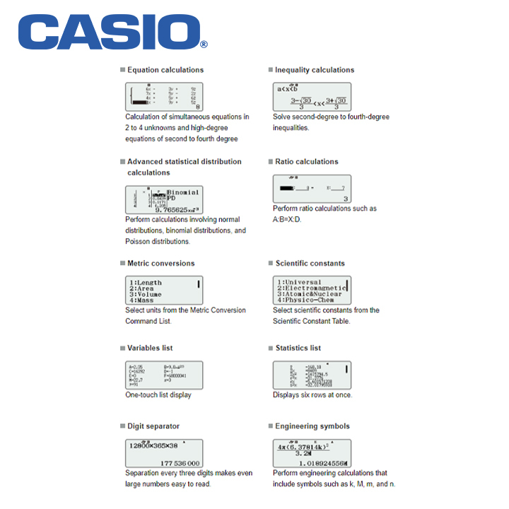Casio Fx 570ex Classwiz Calculator Khongfah Online Store