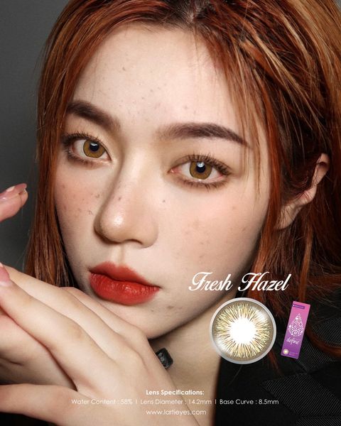 Daily Lens - Acuvue Define - Fresh Hazel ( 1 box = 30 pcs = 15 pairs ...