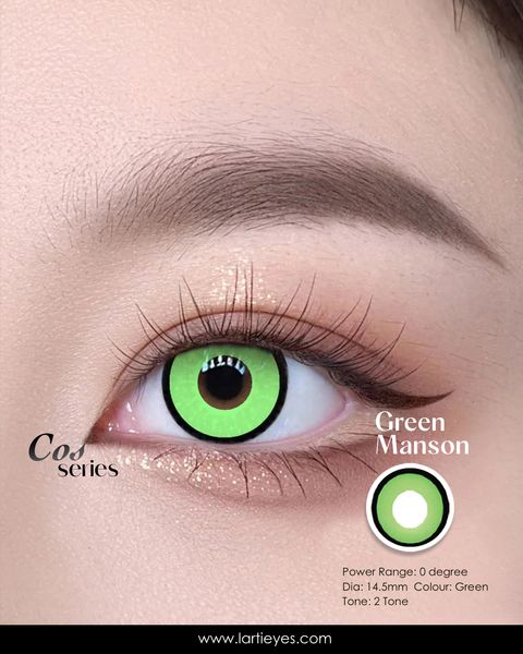 Cosplay Lens-Green Manson – LARTI EYES