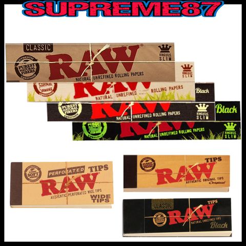 Raw Rolling Papers King Size 110mm – Supreme Tobacco and Cigar House