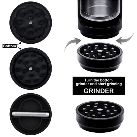 Led Stash Jar 4 in 1 Airtight Smell Proof LED Magnifying Jar With ...