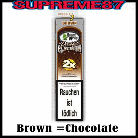 Double Platinum Wrap (2 Blunts Per Pack) Rolling paper – Supreme ...