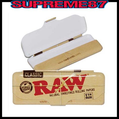 Raw Metal Paper Case Tin Raw rolling paper – Supreme Tobacco and Cigar ...