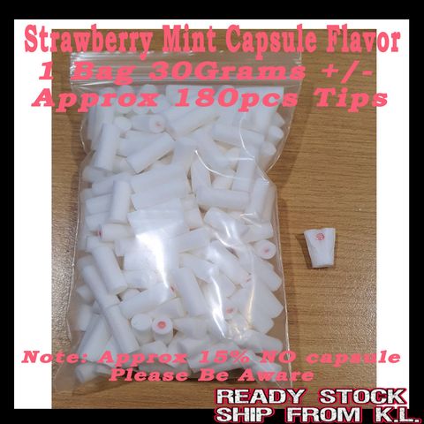 RYO Menthol Crush Click With Menthol Capsule Regular Filters Tips 8mm x ...