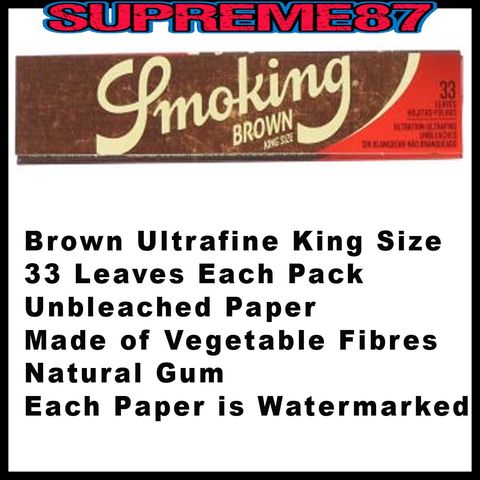 King size 110mm Rolling Papers for RYO Smoking Paper (Mascotte/Smoking ...