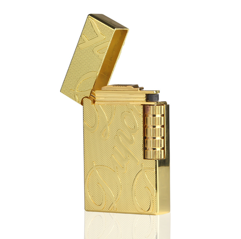 Gas Lighter Dupon Ping Bright Sound Lighter Flint Torch Turbo Grinding ...