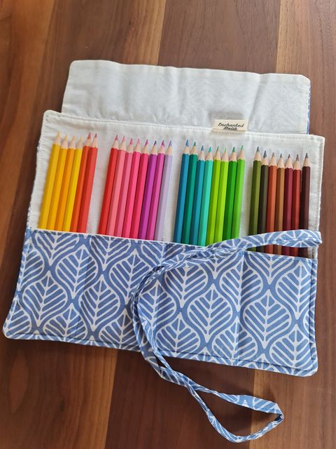 Batik Roll-up Pencil Case – Enchanted Batik